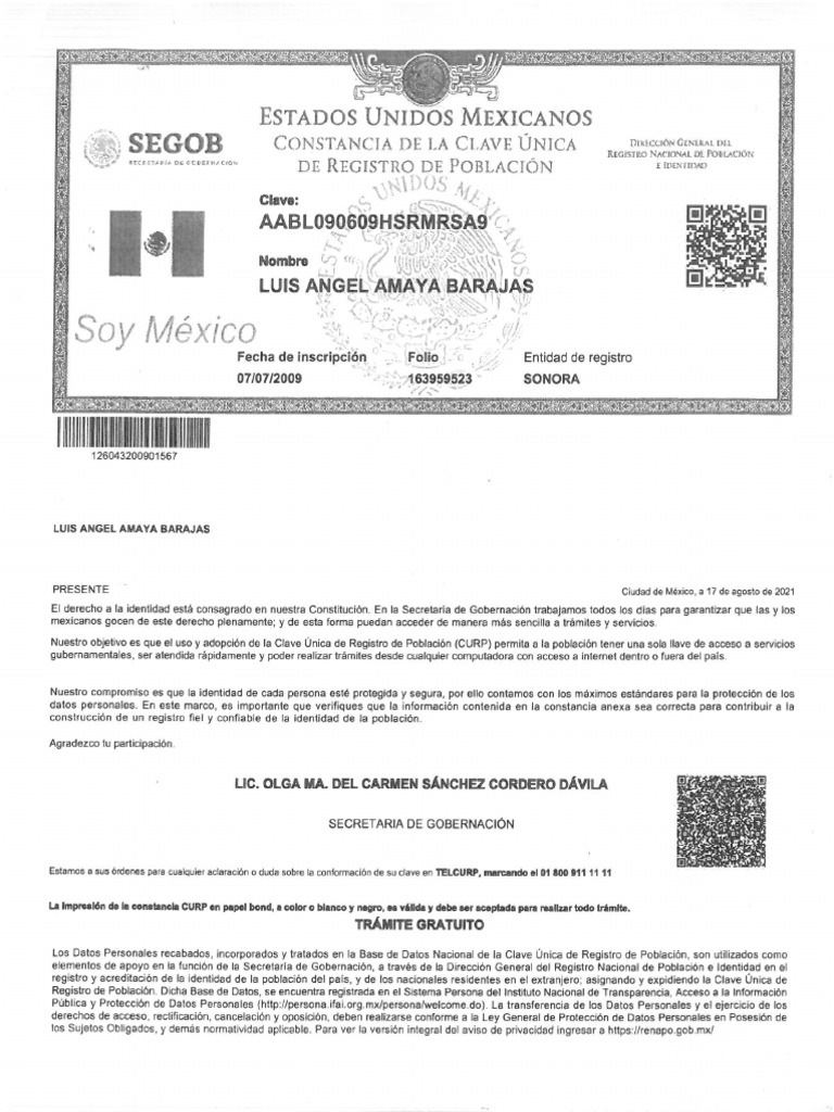 Documentos Luis Angel | PDF