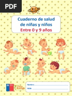 Cuaderno de Salud Infantil 0-9 Años | PDF | Amamantamiento | Nutrición