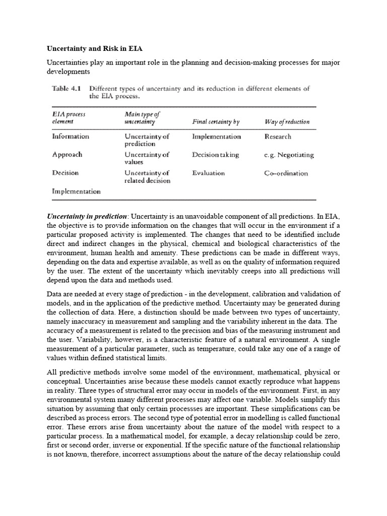 Eia 5 | PDF | Risk | Hazards