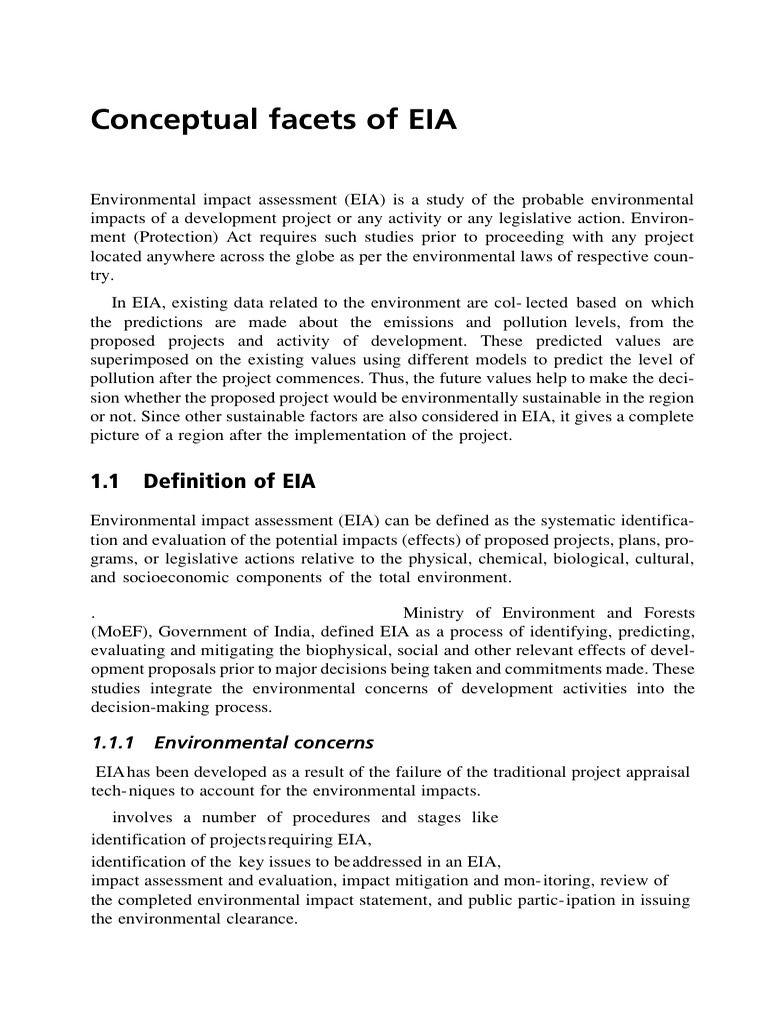 Eia 1 | PDF
