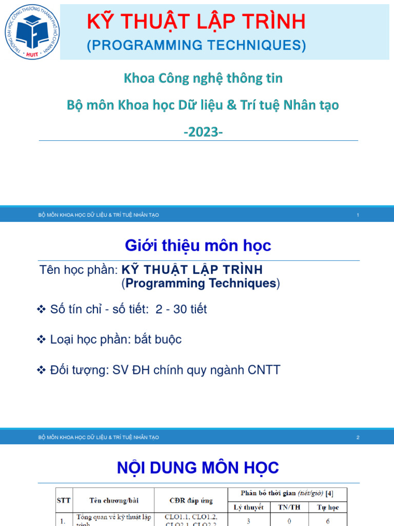 Slides - KTLT - T NG H P | PDF
