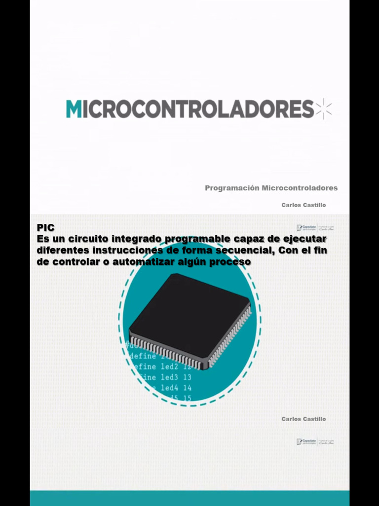 Clase 1 Programar Micro | PDF