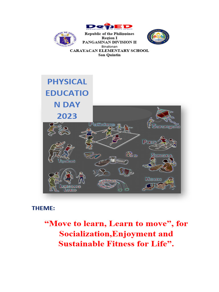 PE Day - PROG 1 | PDF