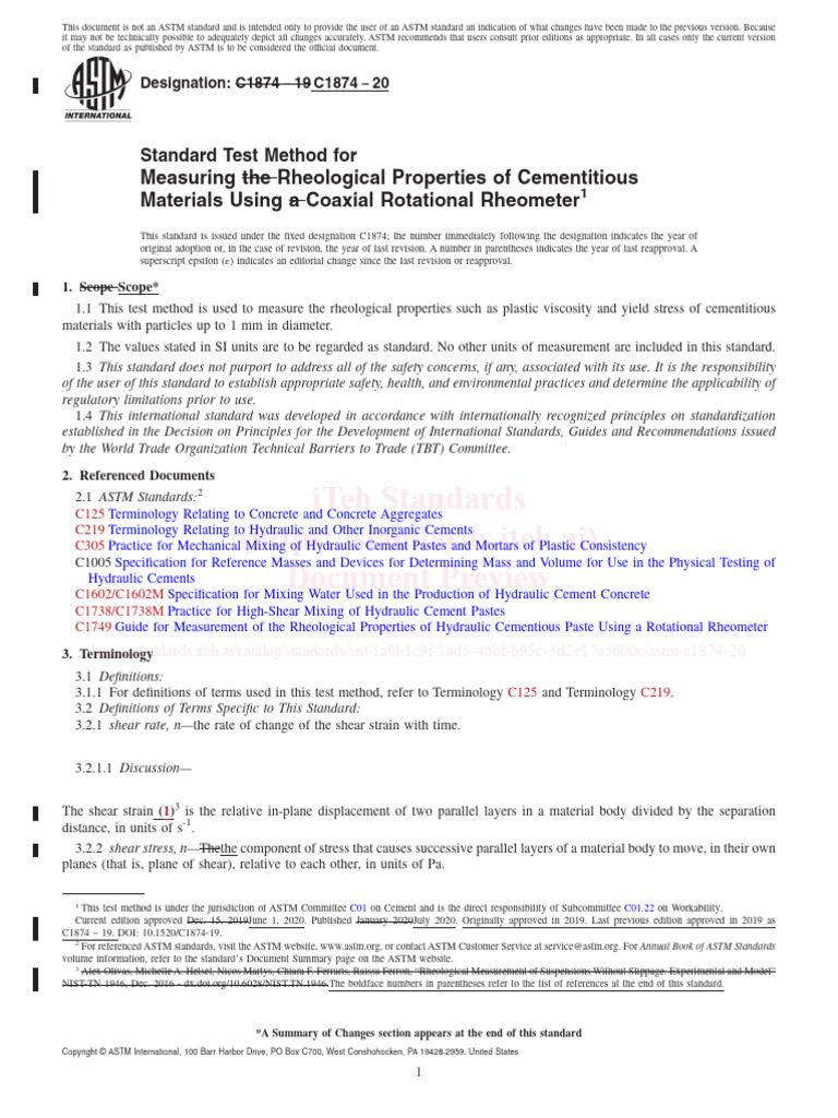 Astm C1874 20 | PDF