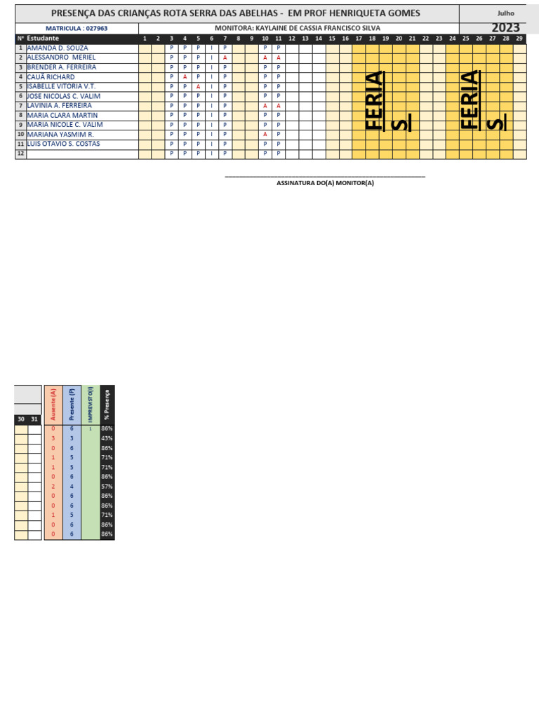 Cópia de Modelo-de-Lista-de-Presenca-1 | PDF | Microsoft Excel | Programas Cópia de Modelo-de-Lista-de-Presenca-1 | PDF | Microsoft Excel | Programas