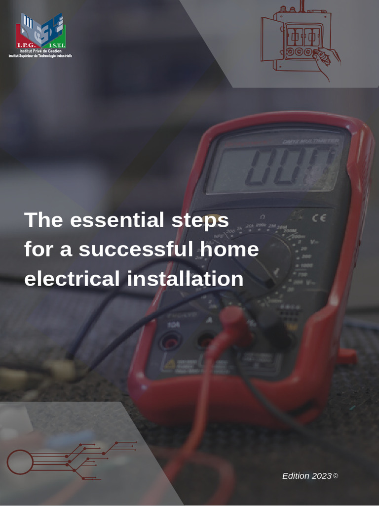 Home Electrical Installation Guide 2023 | PDF | Electrical Wiring ...