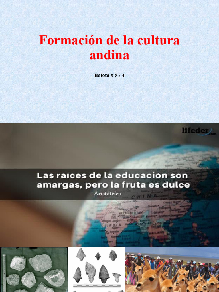6 Formación de la cultura andina 2 | PDF