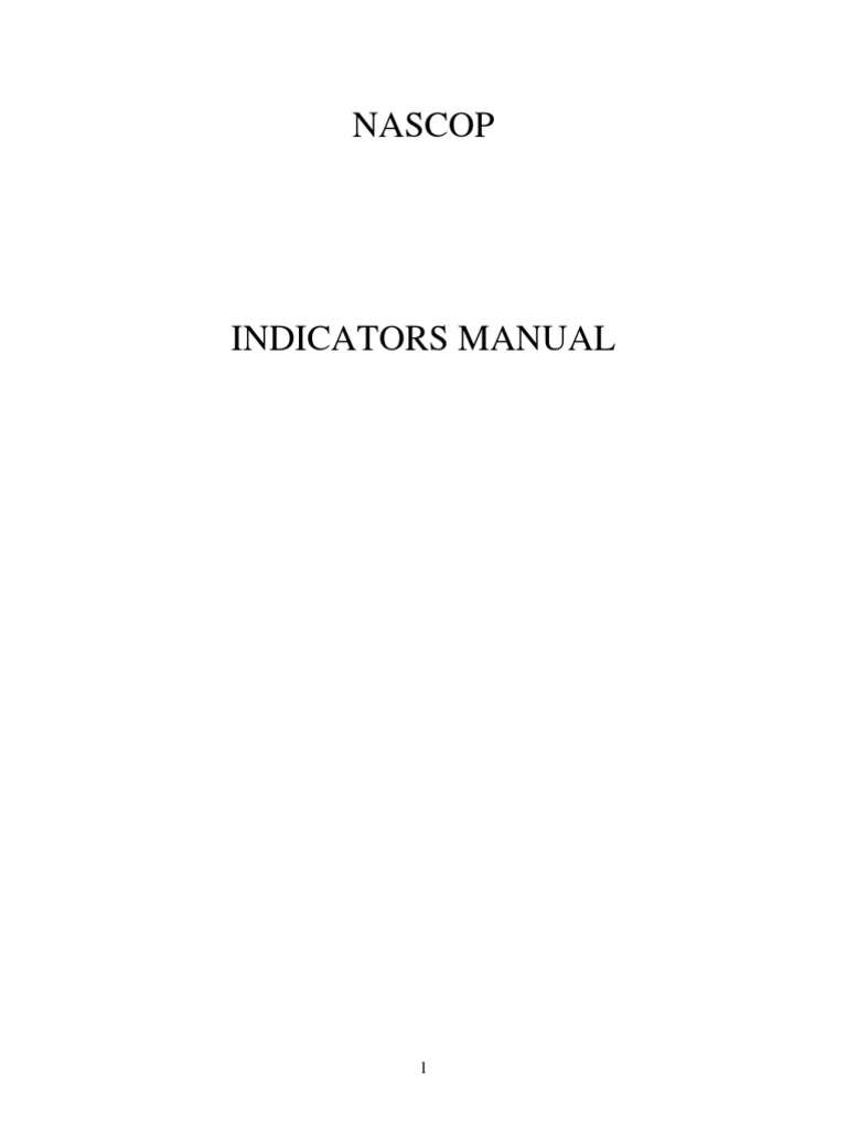 NASCOP HIV Indicators Manual | PDF | Hiv/Aids | Men Who Have Sex With Men
