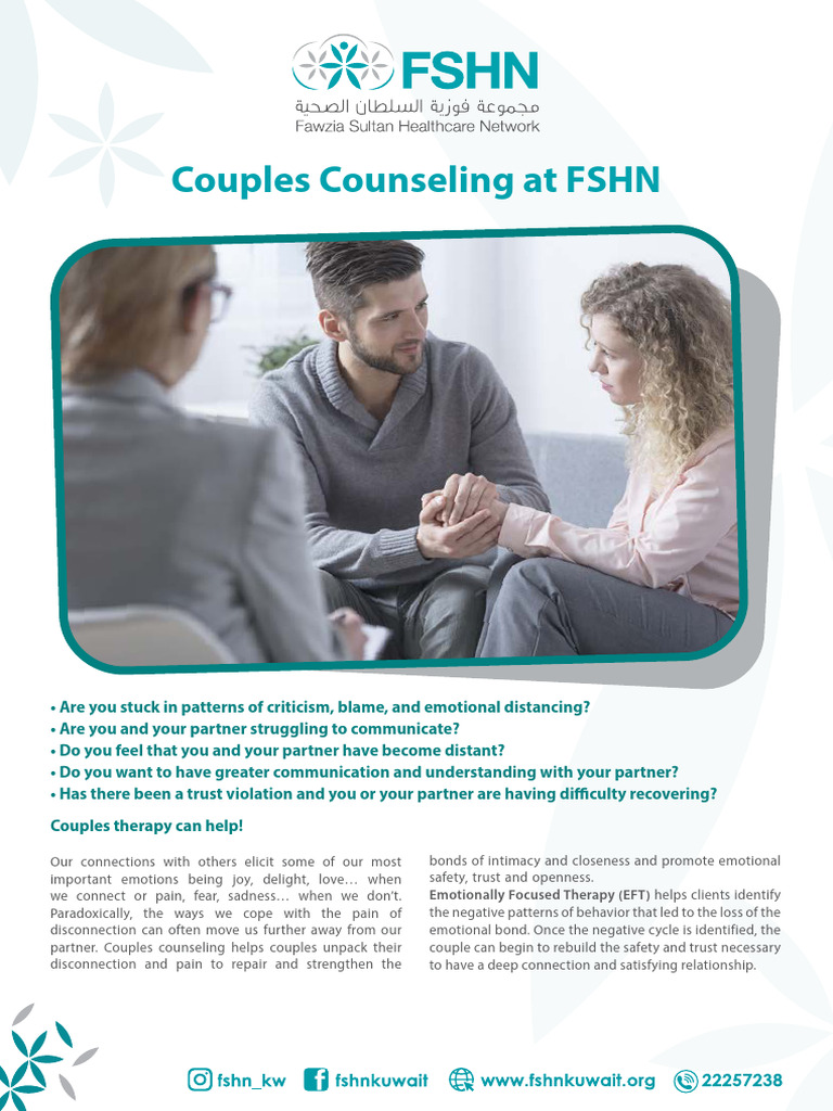 FSHN Couples Counseling | PDF | Psychotherapy | Health Care