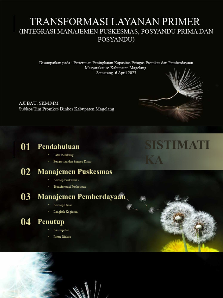 Dinkes - ILP - Promkes 2023 (Pak AJI) | PDF