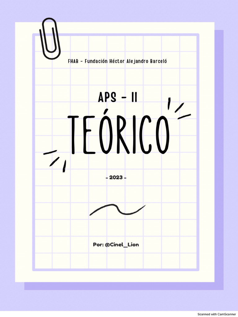 APS II - Teórico (2023) | PDF