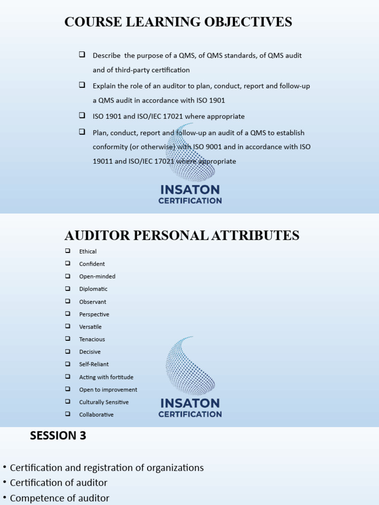 ISO 9000 - 2015 Standard PPT - Sivakumar - PPTX SECOND SESSION | PDF ...