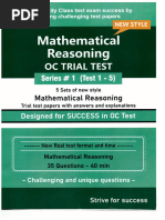 Mastering Mathematics Selective and Scholarship Tests | PDF