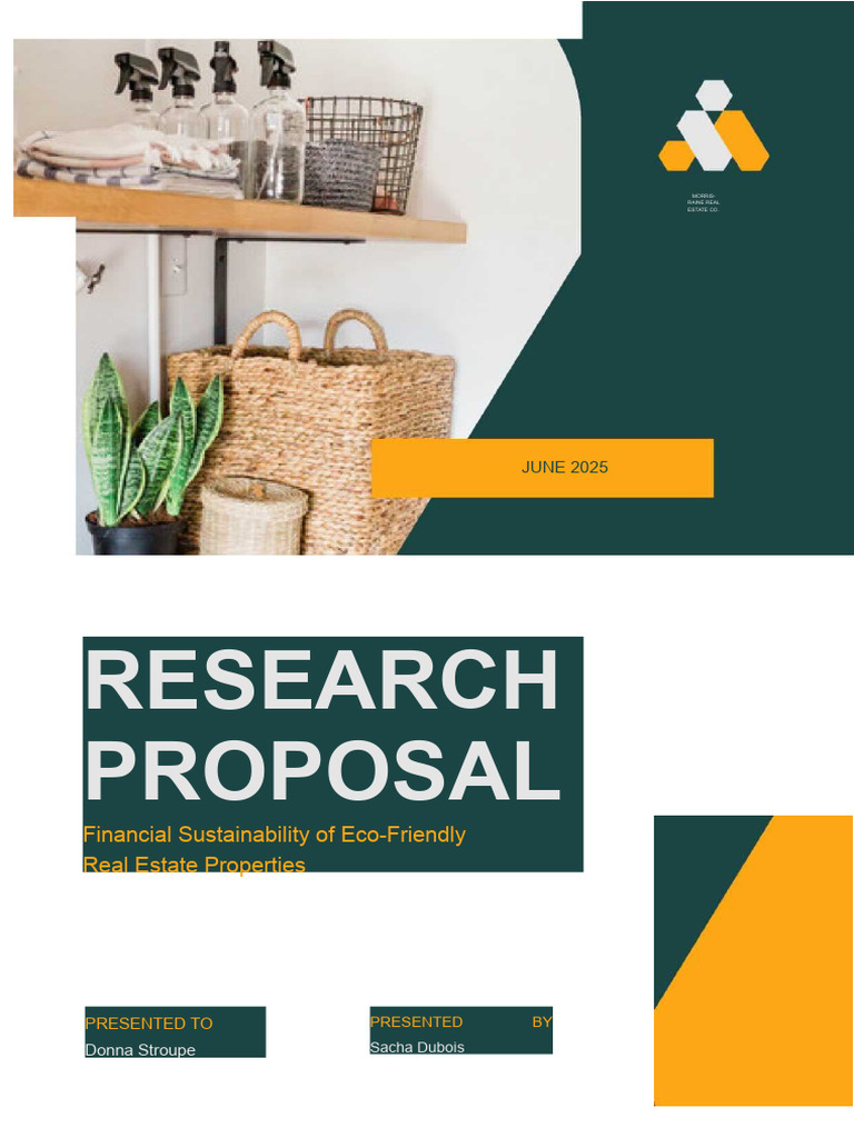 Dark Green and Orange Friendly Professional General Proposal | PDF | Fiscal Year | Brand