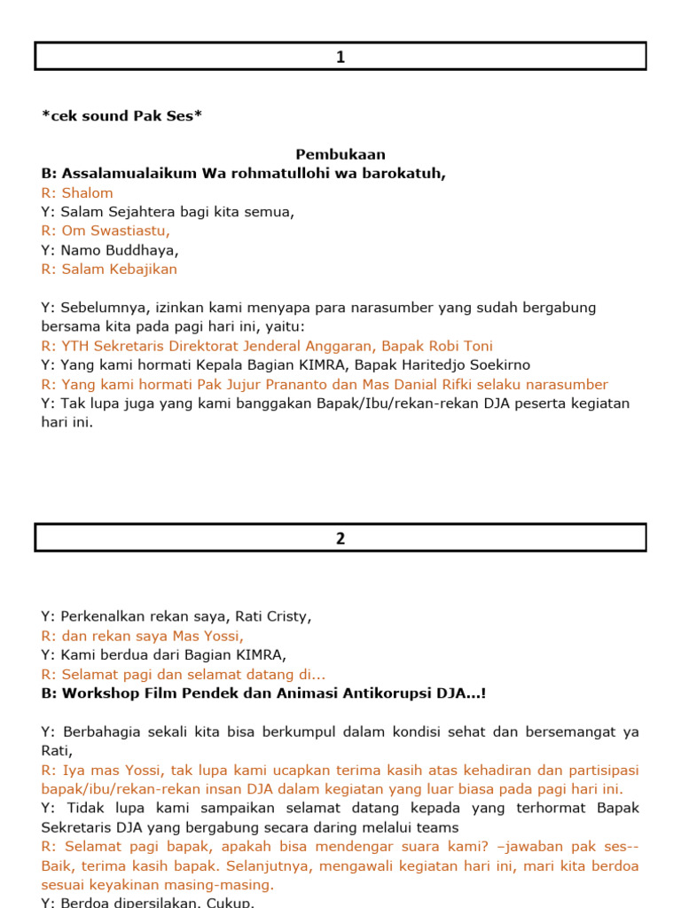 MC Workshop Bandung | PDF