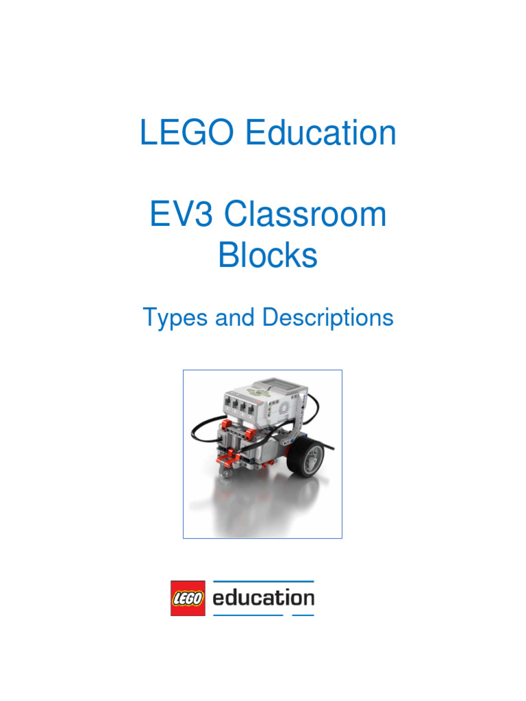 BLOQUES LEGO EV3 CLASSROOM | PDF | Lego | Computing