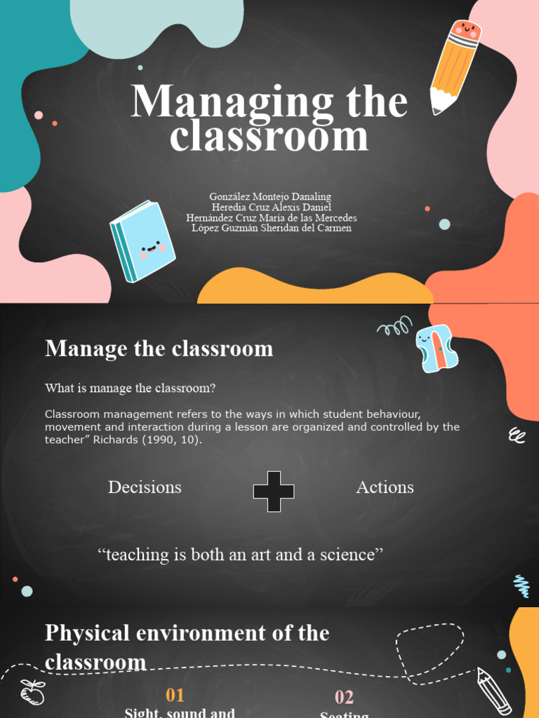 Managing The Classroom | PDF