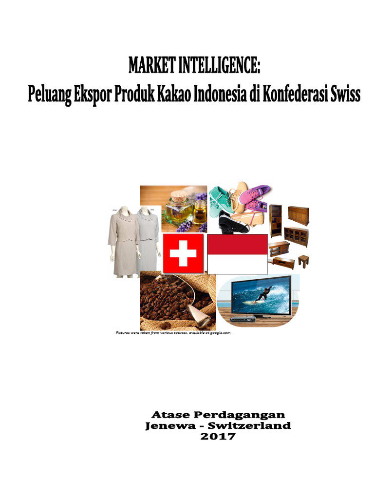 Research Peluang Ekspor Produk Kakao Indonesia Di Konfederasi Swiss ...
