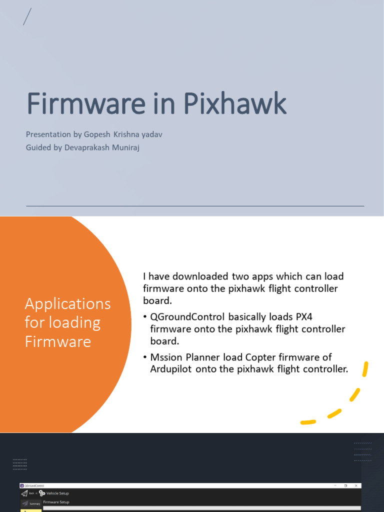 Firmware in Pixhawk | PDF