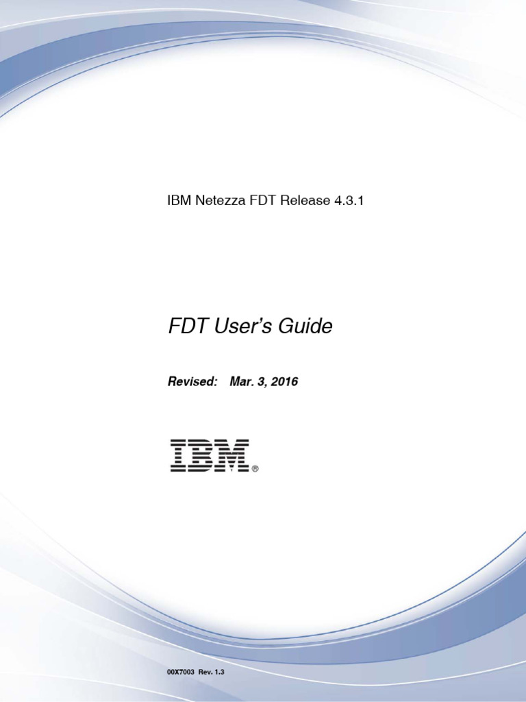 FDT Users Guide | PDF | Backup | Computing