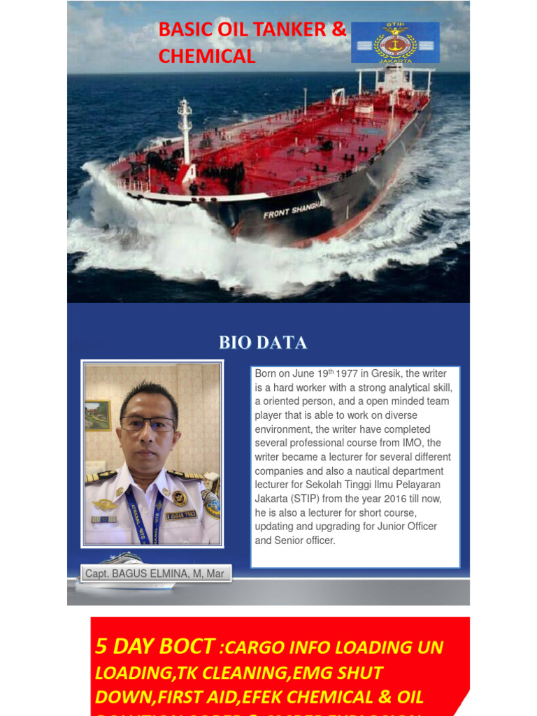Day 5 Modul Boct Ini Yg Dipakai Reguler 2023 Capt Bagus Elmina | PDF