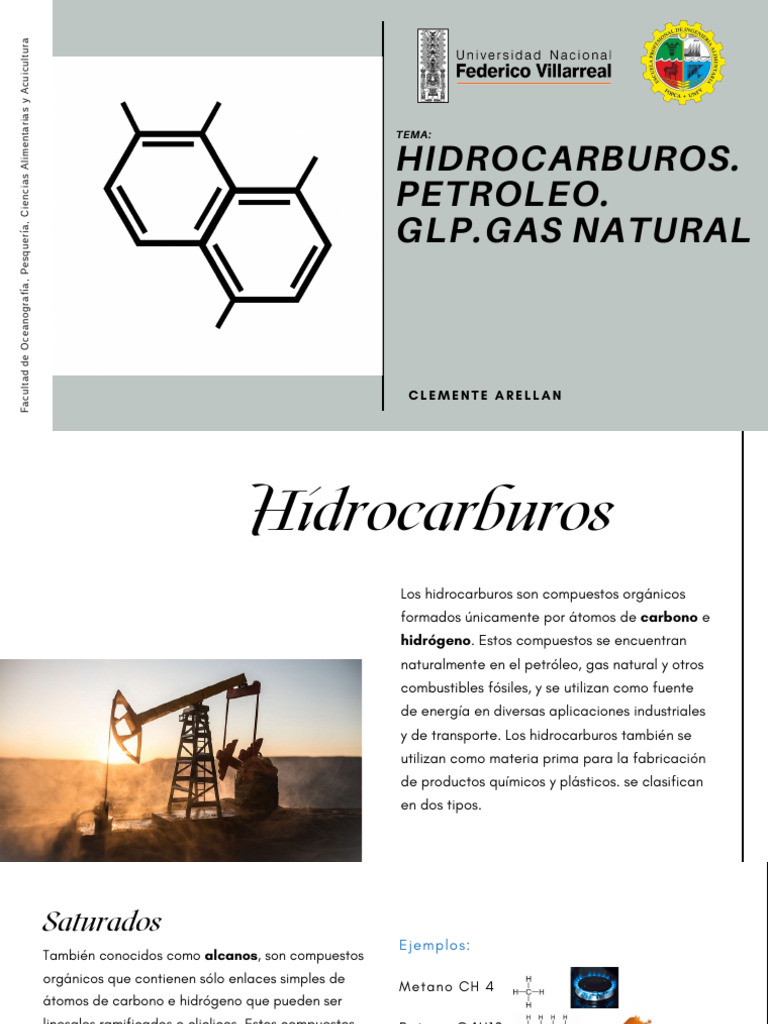 T Hidrocarburos - Petroleo.Glp - Gas Natural | PDF | Gas natural ...