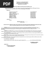 SK Reso Realignment of Fund | PDF | Government