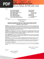 SK Resolution Annual Budget 2023 | PDF | Government