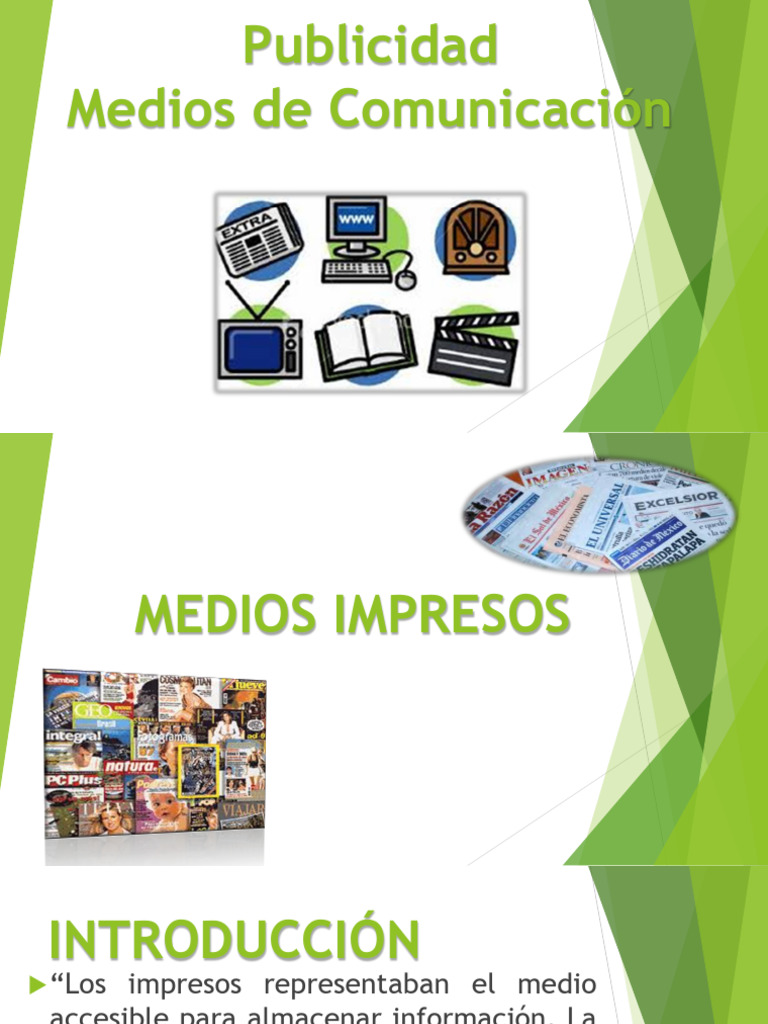 Publicidad en Medios Impresos | PDF | Televisión | Película 3 D