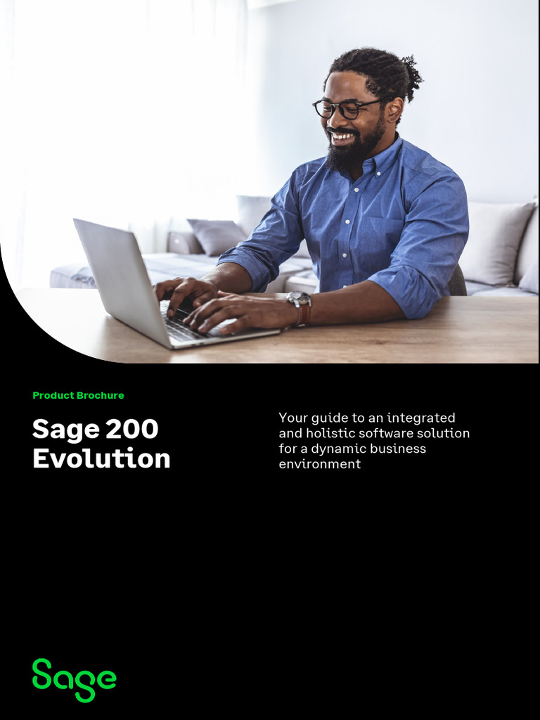 Sage 200 Evolution Product Brochure | PDF | Inventory | Accounts Payable