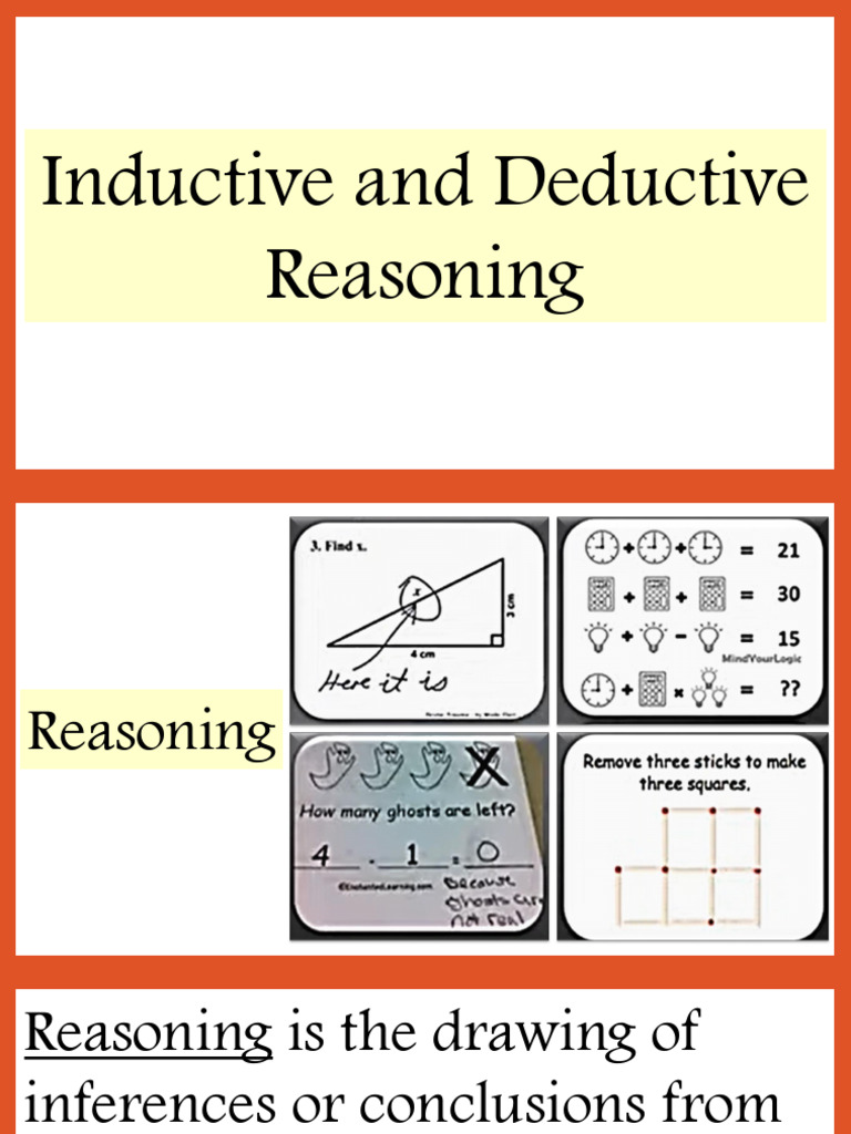 Problem-Solving-1 | PDF | Deductive Reasoning | Reason