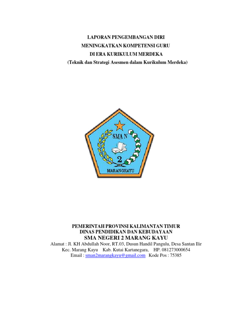 Laporan Pengembangan Diri 1-4 April | PDF