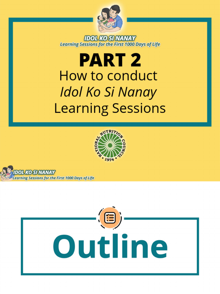 Part 2 How To Conduct Idol Ko Si Nanay Learning Sessions - 05 Nov | PDF | Health Sciences ...