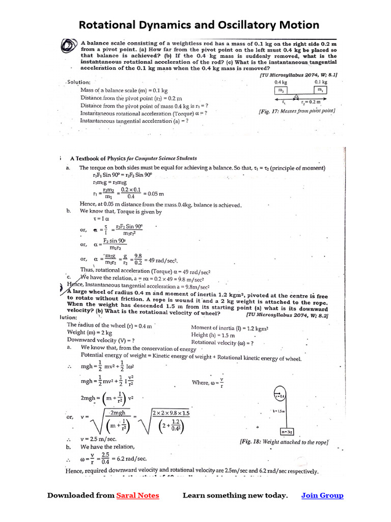 Physics Numerical | PDF