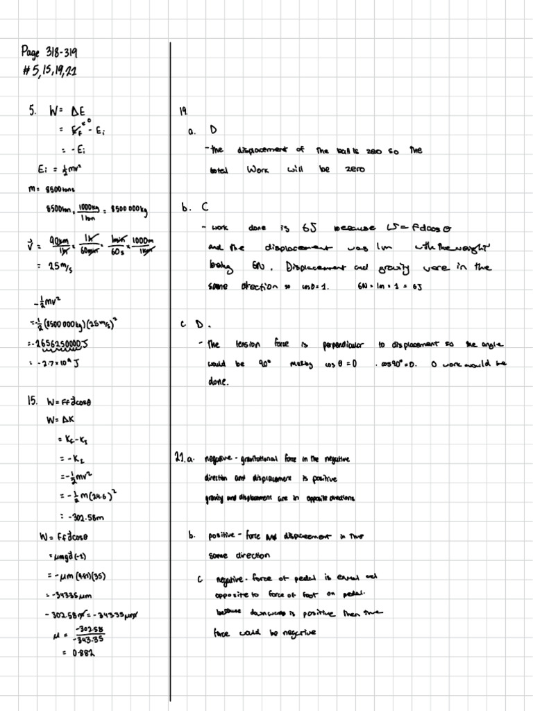 Physics HW 3 | PDF | Force | Motion (Physics)