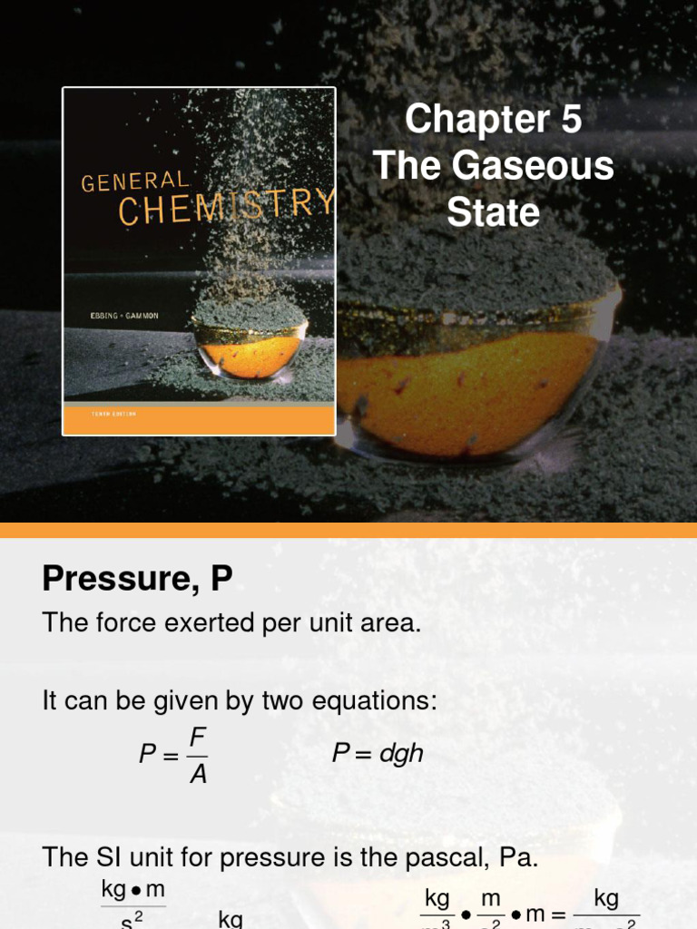 II - Gaseous State | PDF