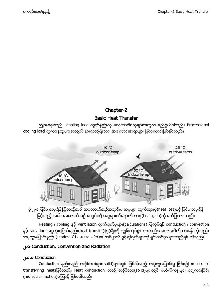 Chapter-2 Basic Heat Transfer | PDF