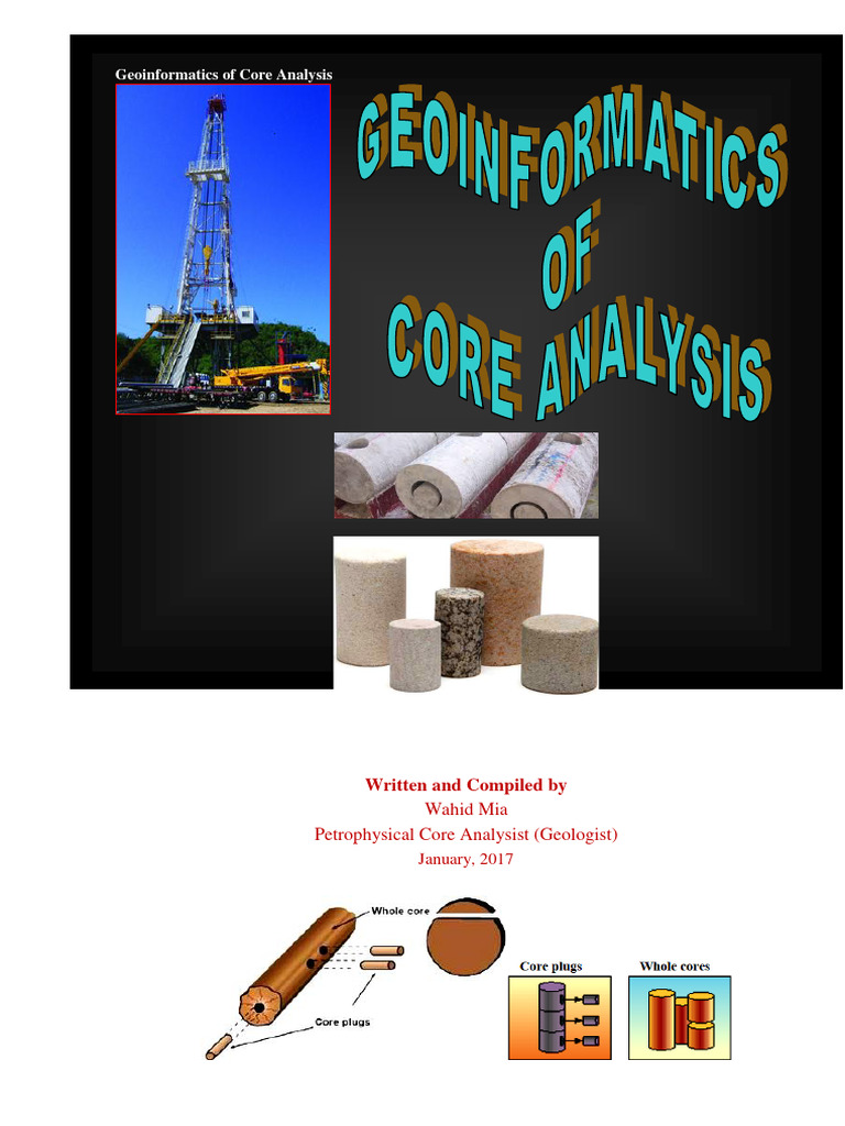 Geoinformatics of Core Analysis Contents | PDF