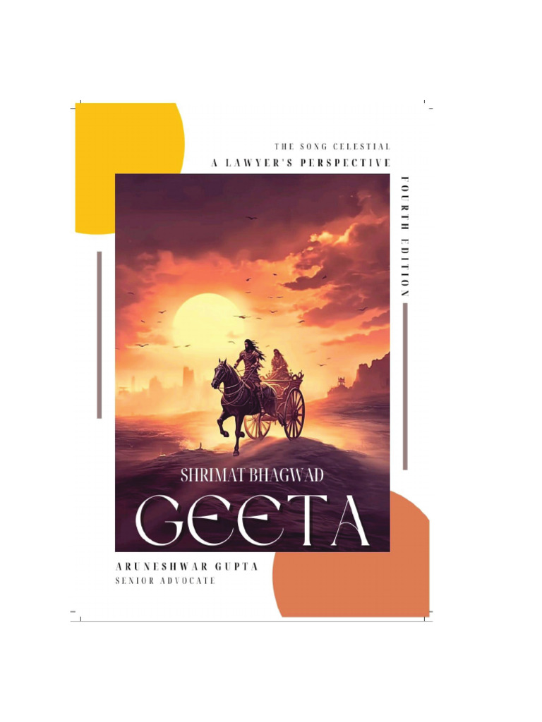 Shrimat Bhagwad Geeta - Fourth Edition | PDF | Bhagavad Gita | Ātman ...