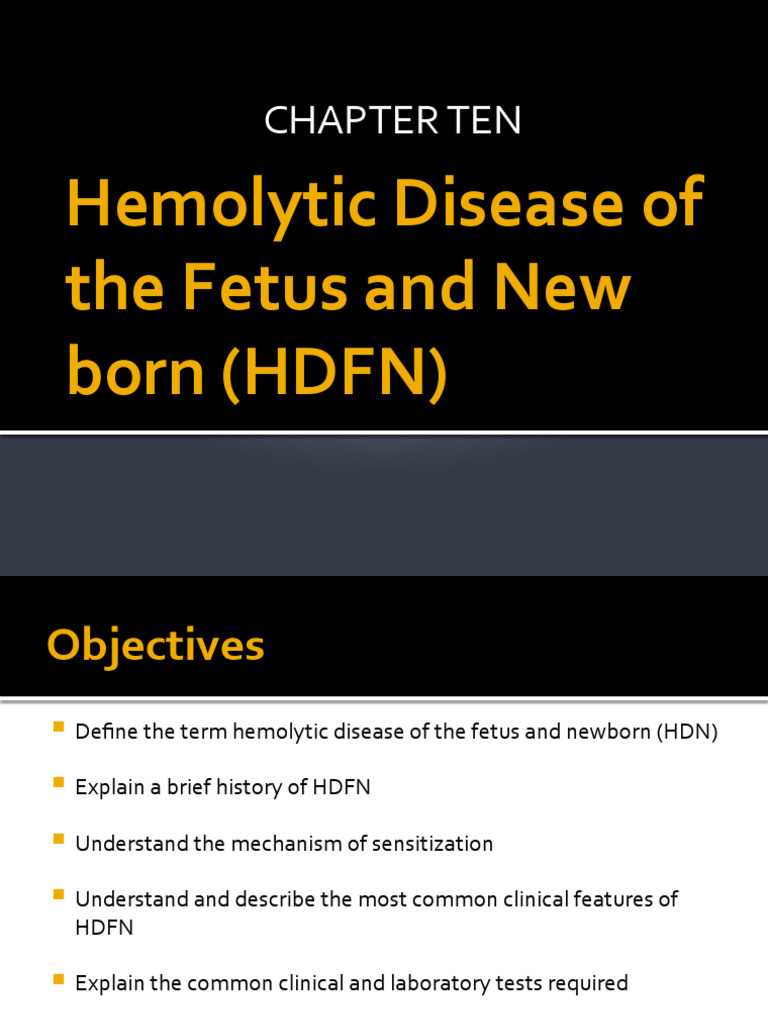 Chapter 10 - Hemolytic Disease of The Fetus and New Born | PDF ...