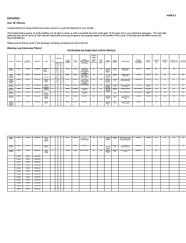Annex 4 (Word Format) | PDF