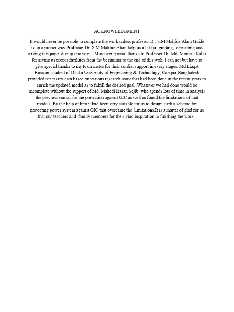 ACKNOWLEDGMENT | PDF