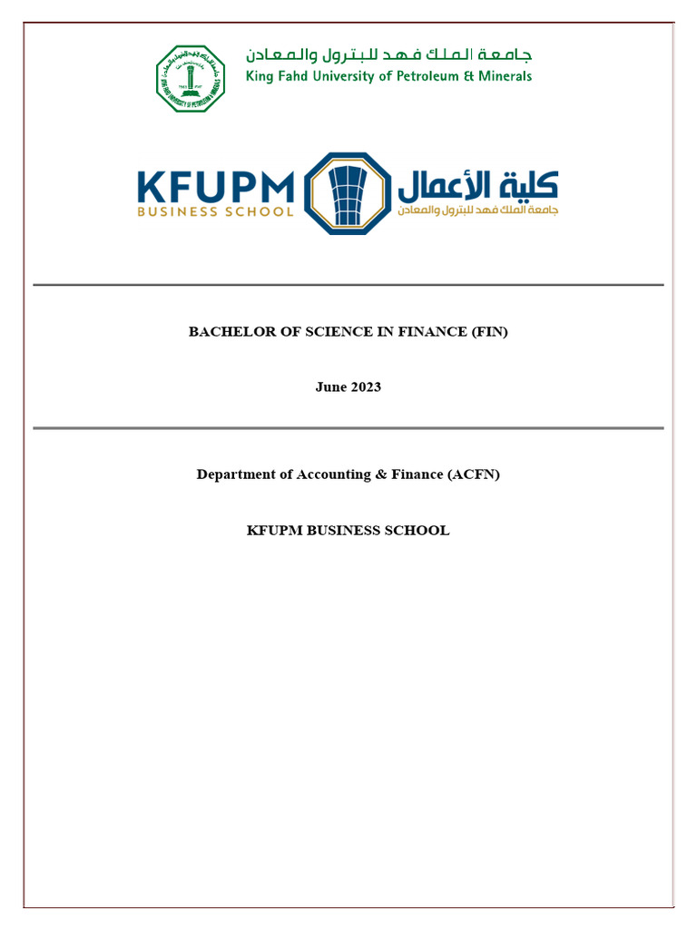 FIN Curriculum 2023 | PDF