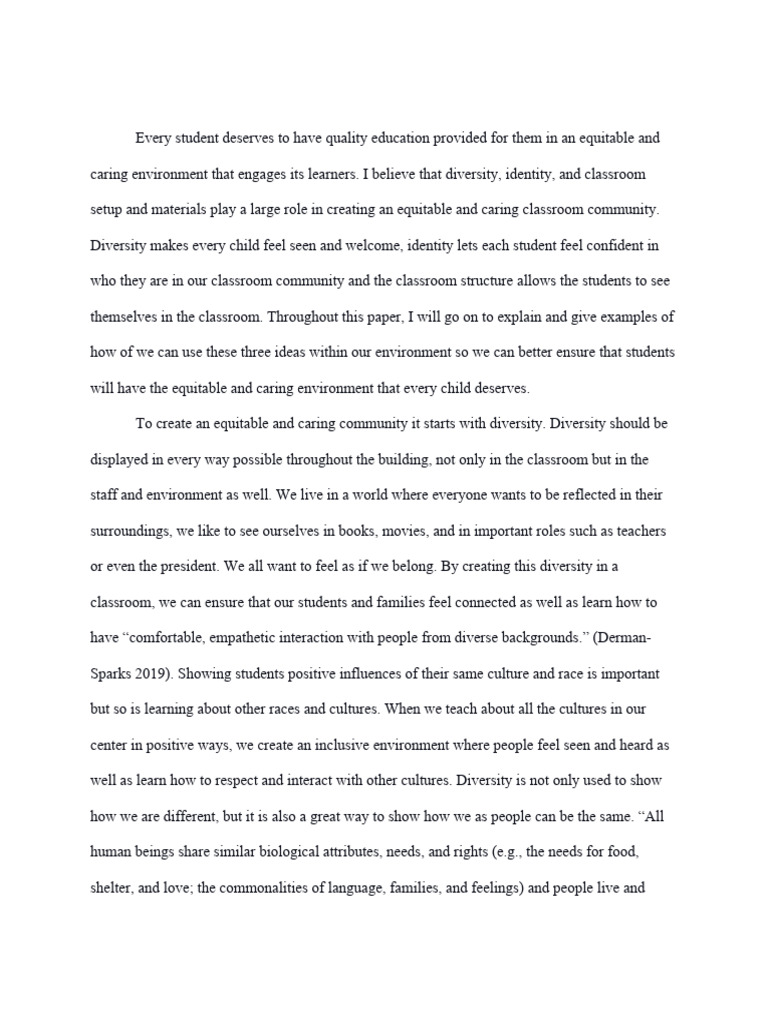 Assignment Final Culminating Paper | PDF