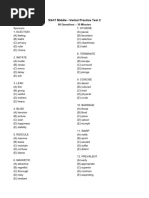 Master SSAT Vocab List | PDF | Science | Philosophical Science
