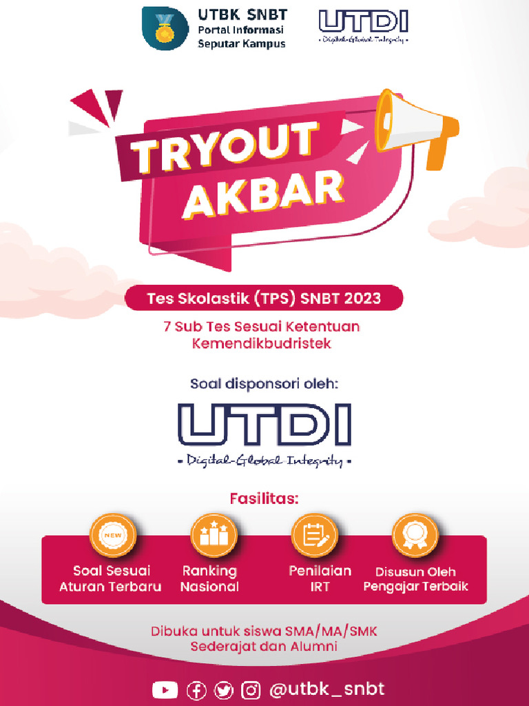 Soal Tryout UTBK SNBT 2023 | PDF