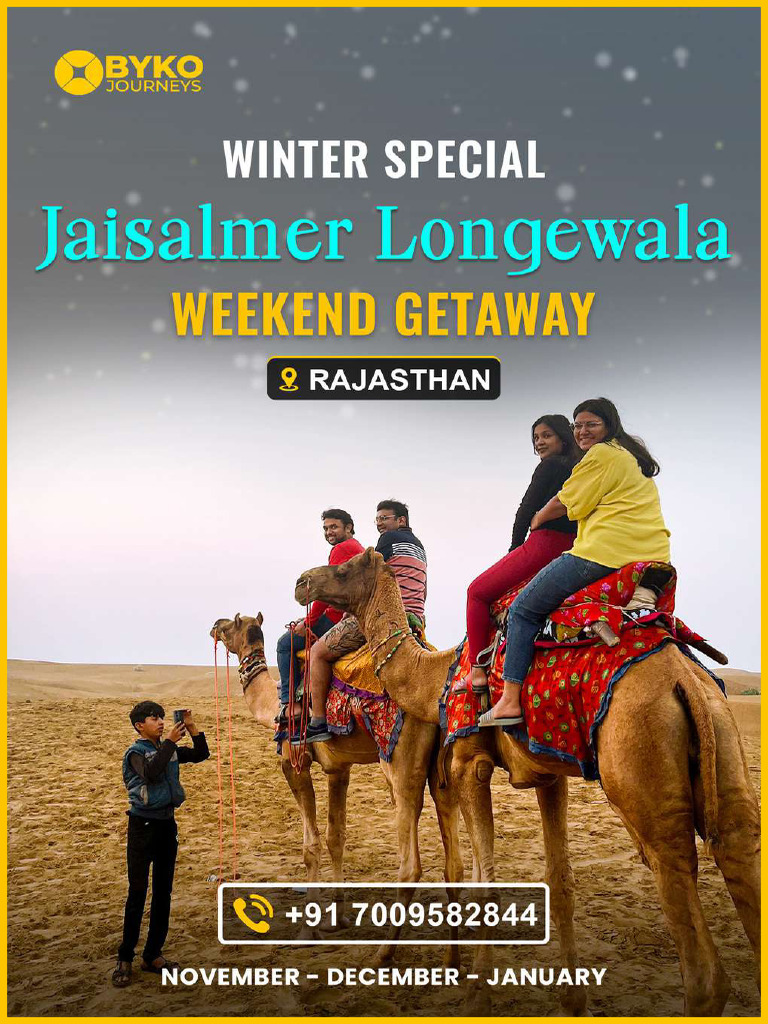 Jaisalmer Longewala 2N3D Detailed Itinerary | PDF