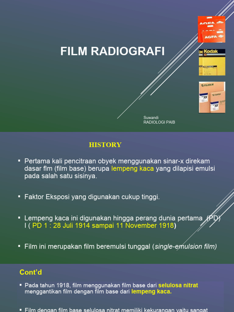 Film Radiografi | PDF