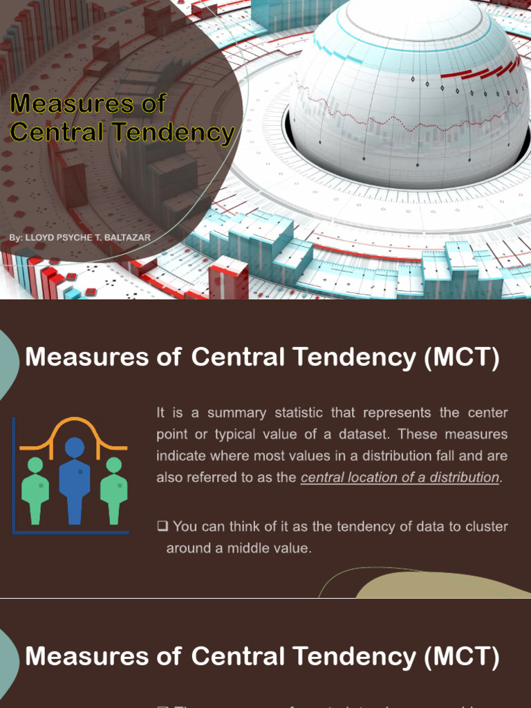 Chapter 4 Measures of Central Tendency | PDF | Mode (Statistics ...