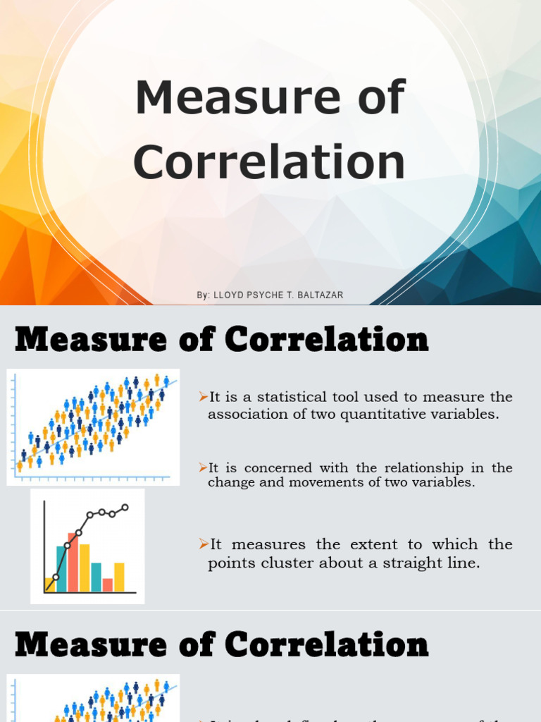 Chapter-6-Measure-of-Correlation | PDF | Probability Theory | Data Analysis